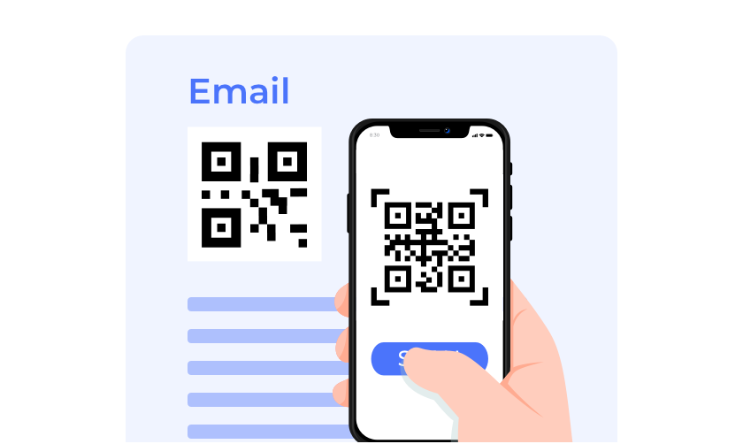 3.Scan the QR code install and connect
